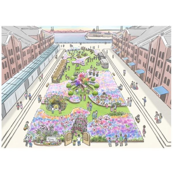 【お出かけ情報】まるで花の世界に⼊り込んだかのような“新感覚”のイマーシブ体験ができる！ 横浜『FLOWER GARDEN 2024』 | HugKum（はぐくむ）